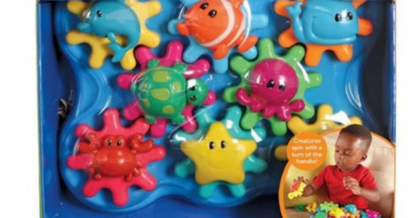 ΕΚΠΑΙΔΕΥΤΙΚΟ ΠΑΙΧΝΙΔΙ " Ocean Wonders Build & Spin